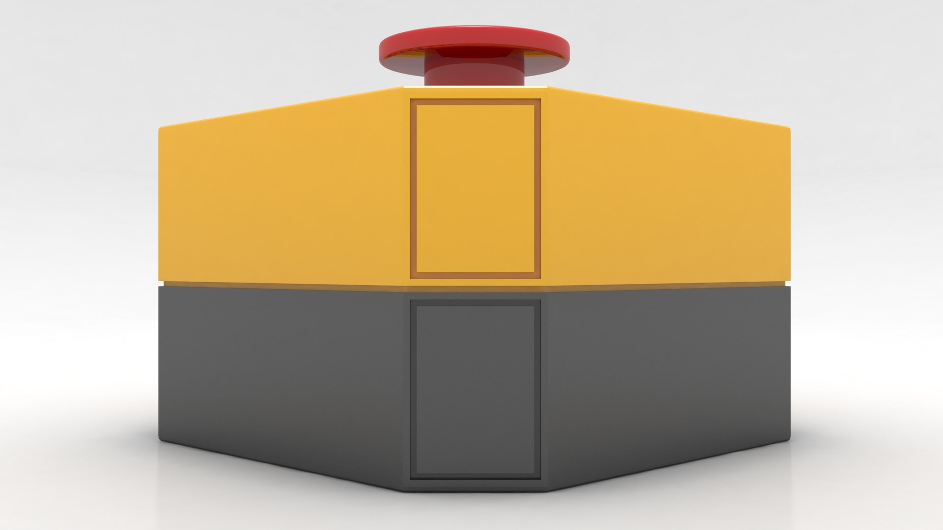3D emergency panic button - TurboSquid 1539004
