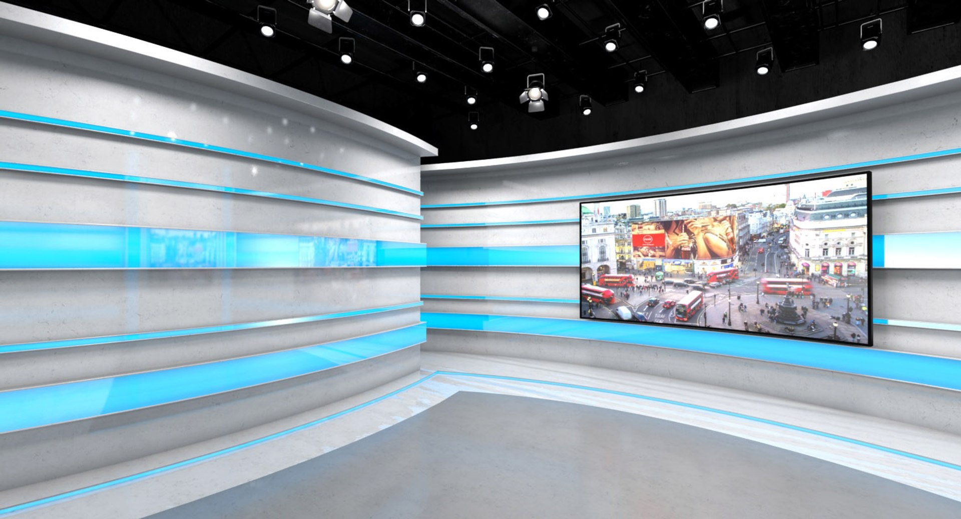 Virtual Set Studio 3D Model - TurboSquid 1390308