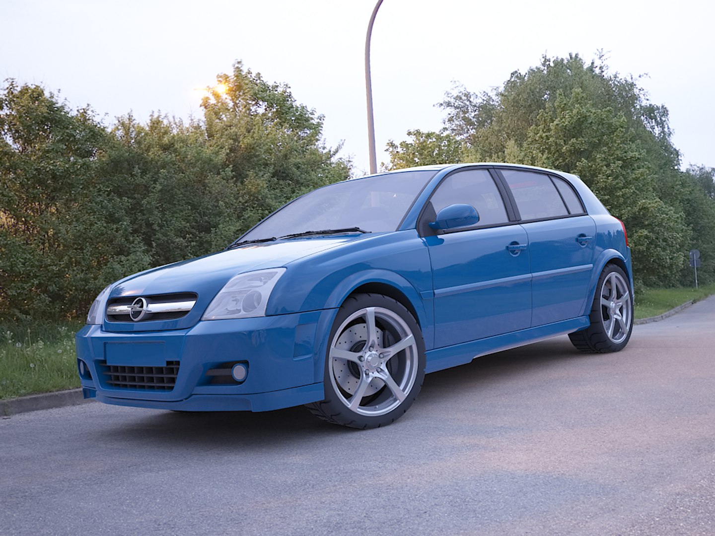 Opel Signum 3d Model