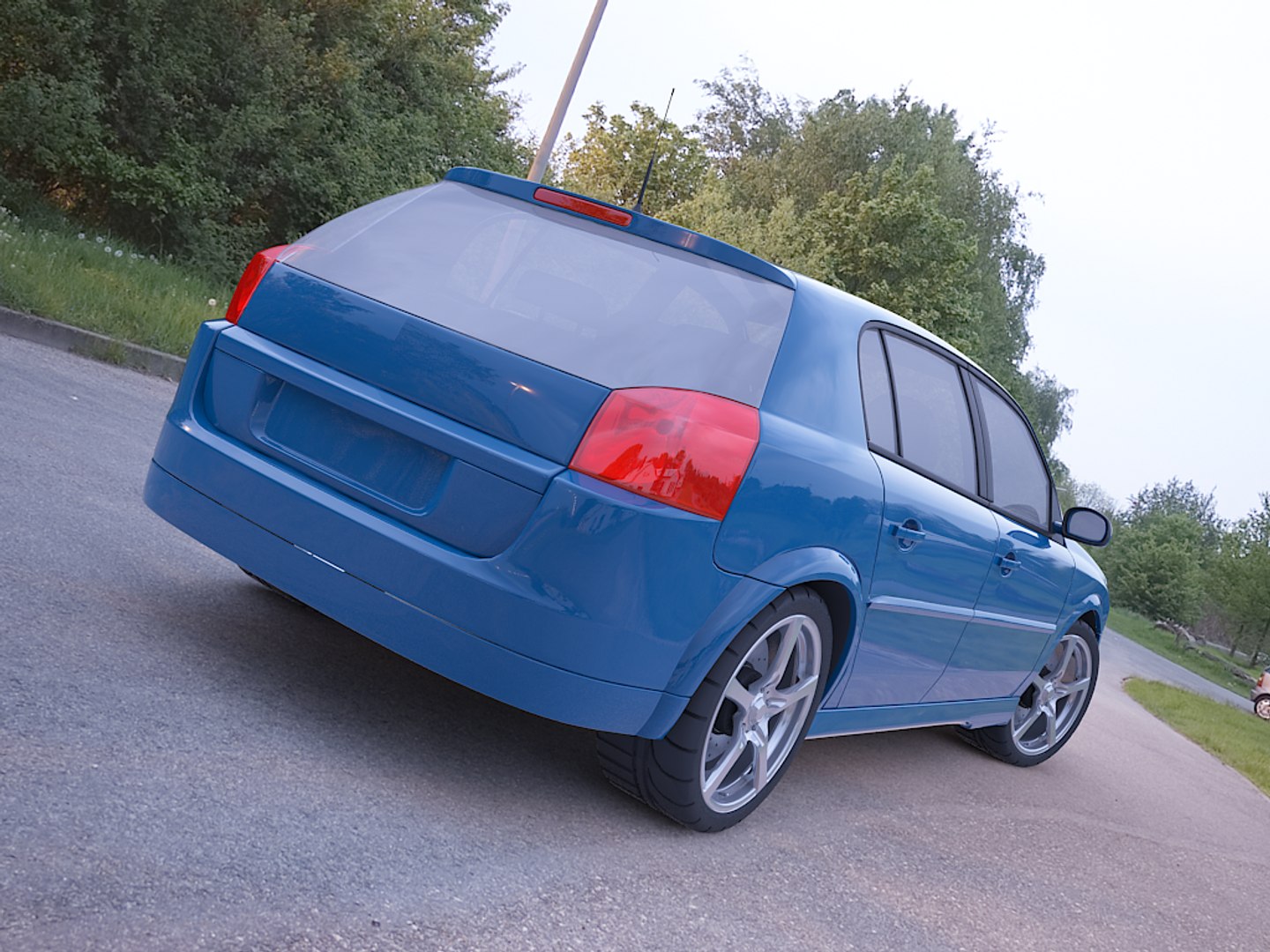 Opel Signum 3d Model