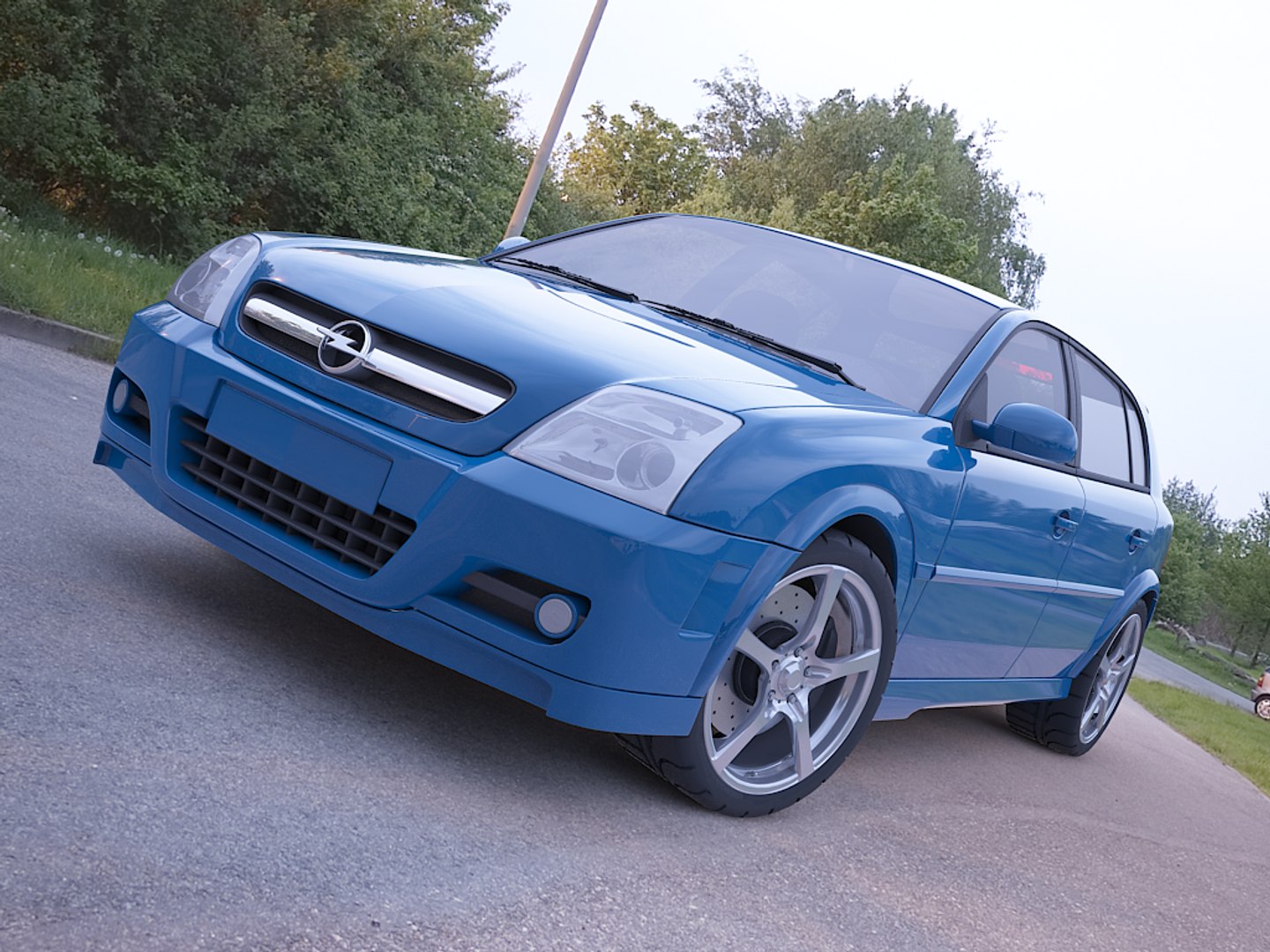 Opel Signum 3d Model