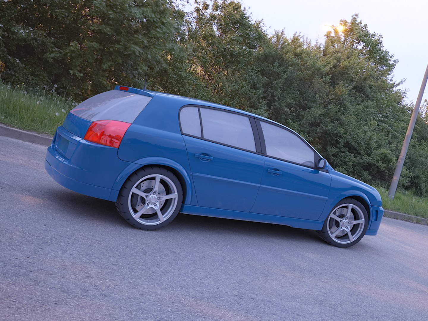 Opel Signum 3d Model