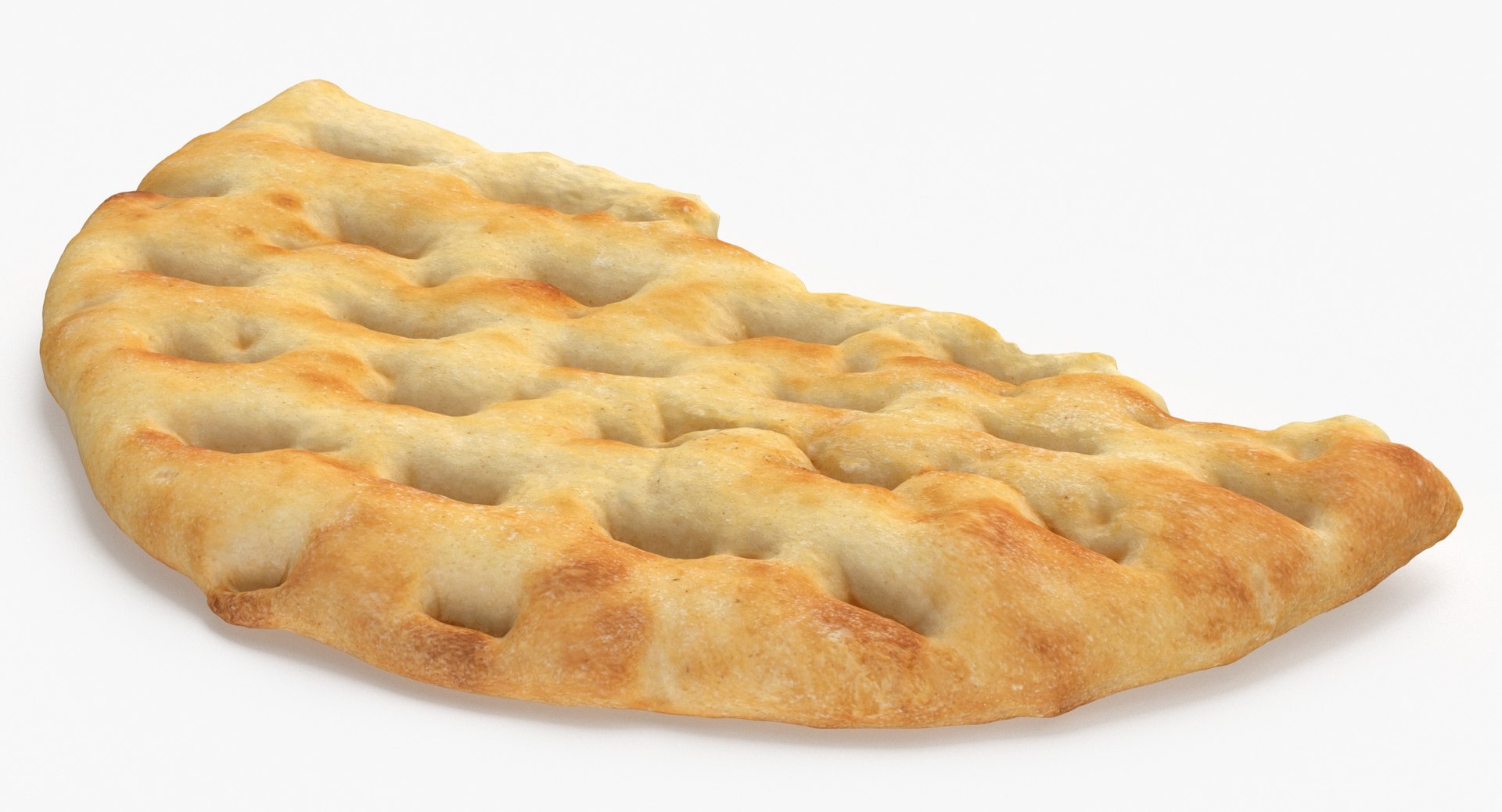 Pita Bread Half 01 3D Model - TurboSquid 2071856