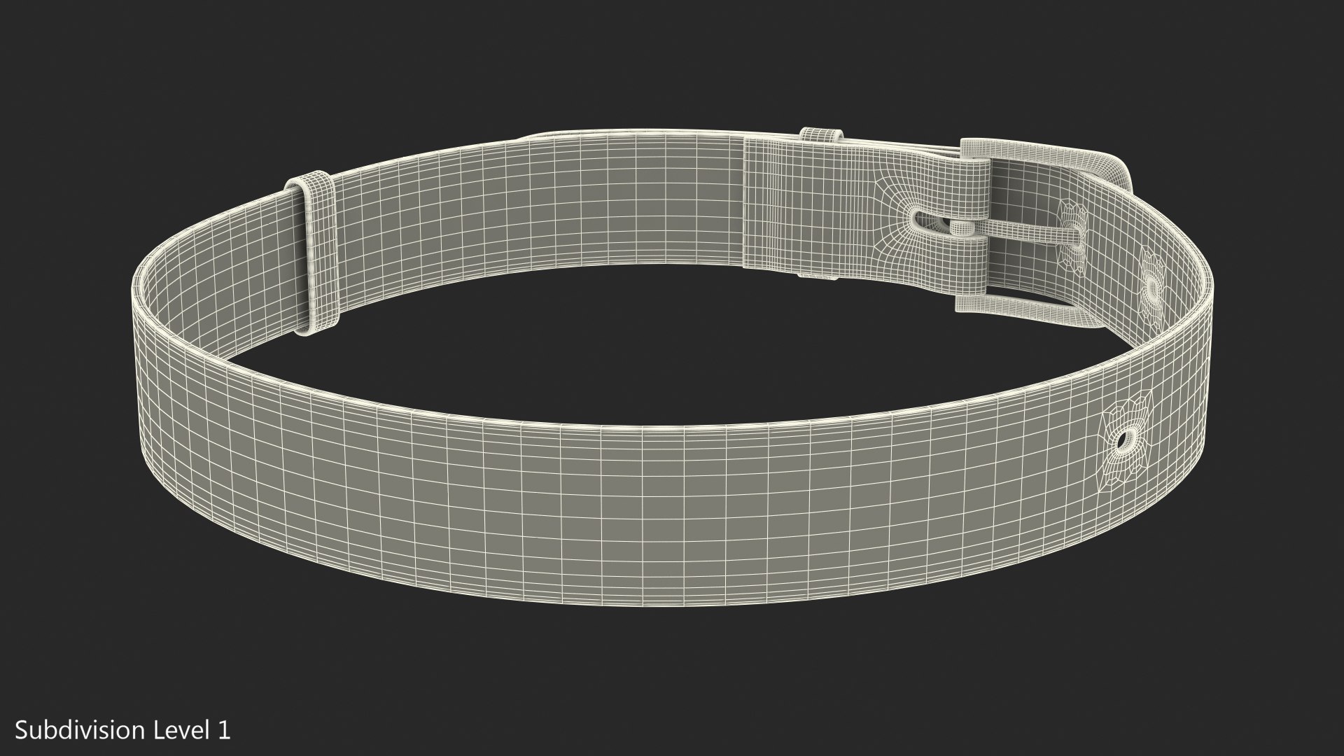 3D Mens Leather Belt Buckle Model - TurboSquid 1456320