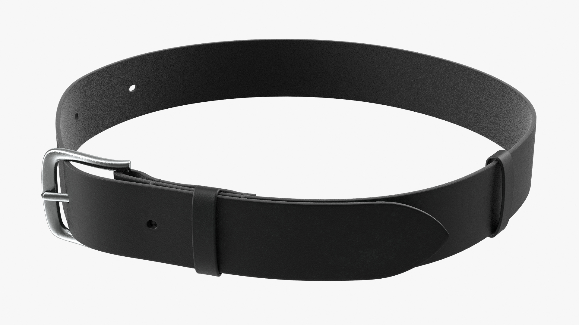 3D Mens Leather Belt Buckle Model - TurboSquid 1456320