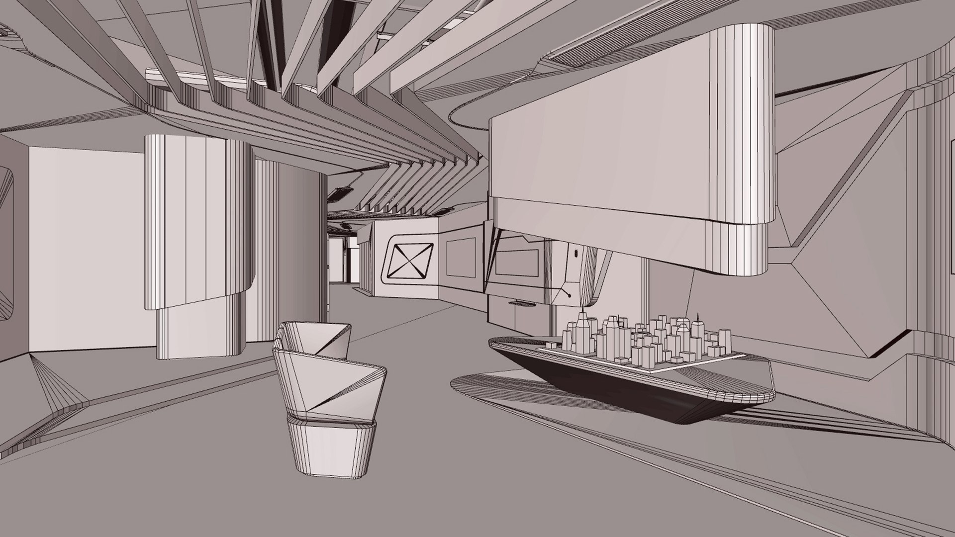 Experience Centre 01 3D Model - TurboSquid 1973306