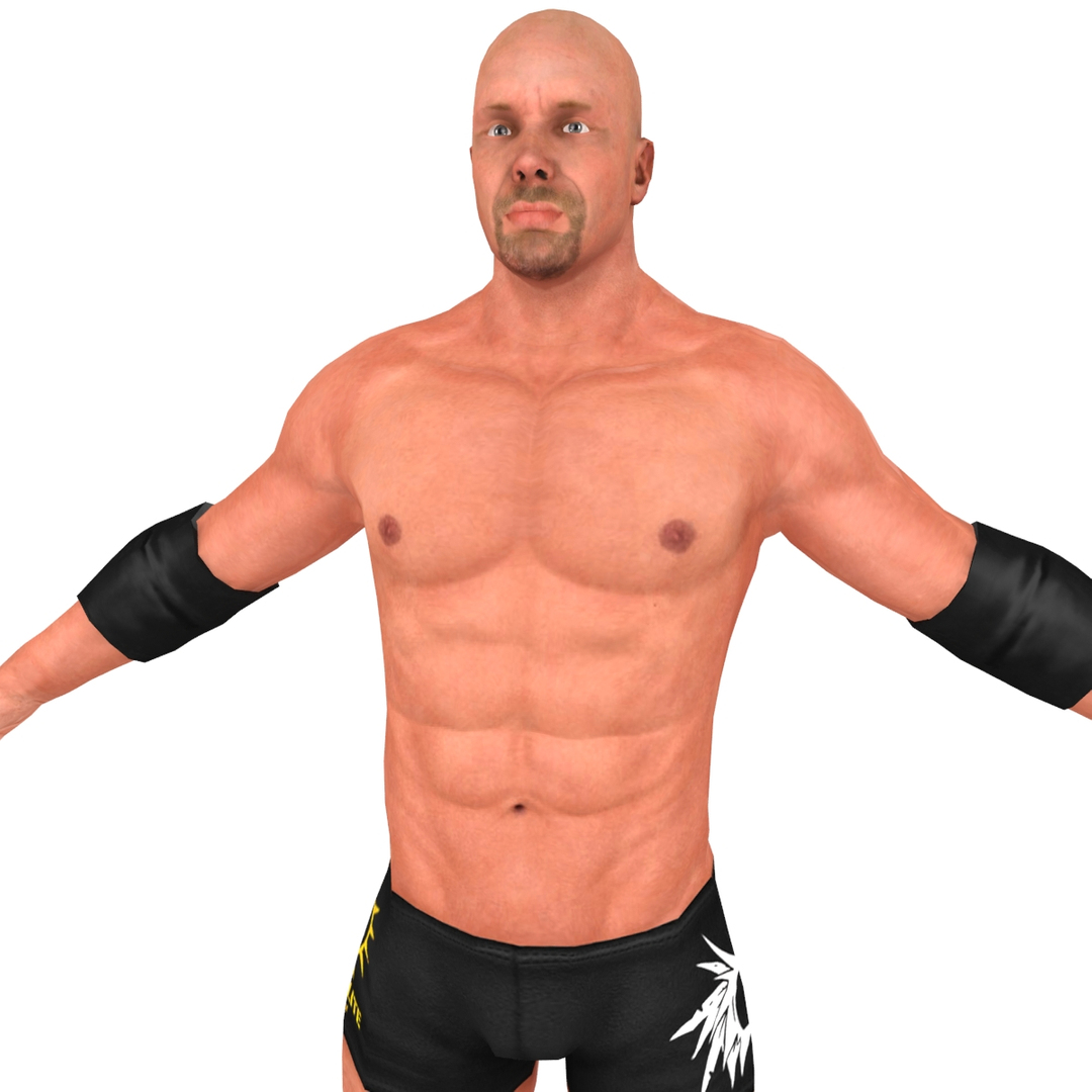 3D pack wrestler model - TurboSquid 1303896