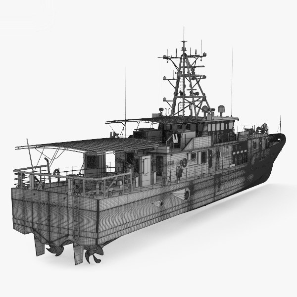 センチネル級カッター3Dモデル - TurboSquid 1472999