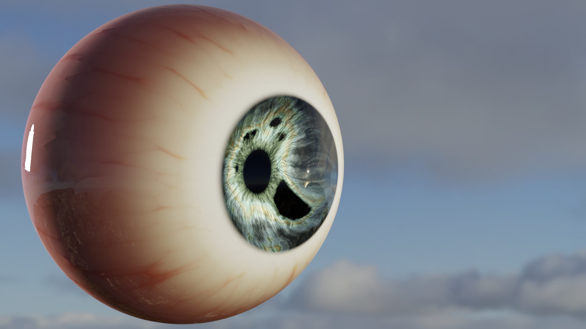 Procedural Eyeball 3D - TurboSquid 1819400