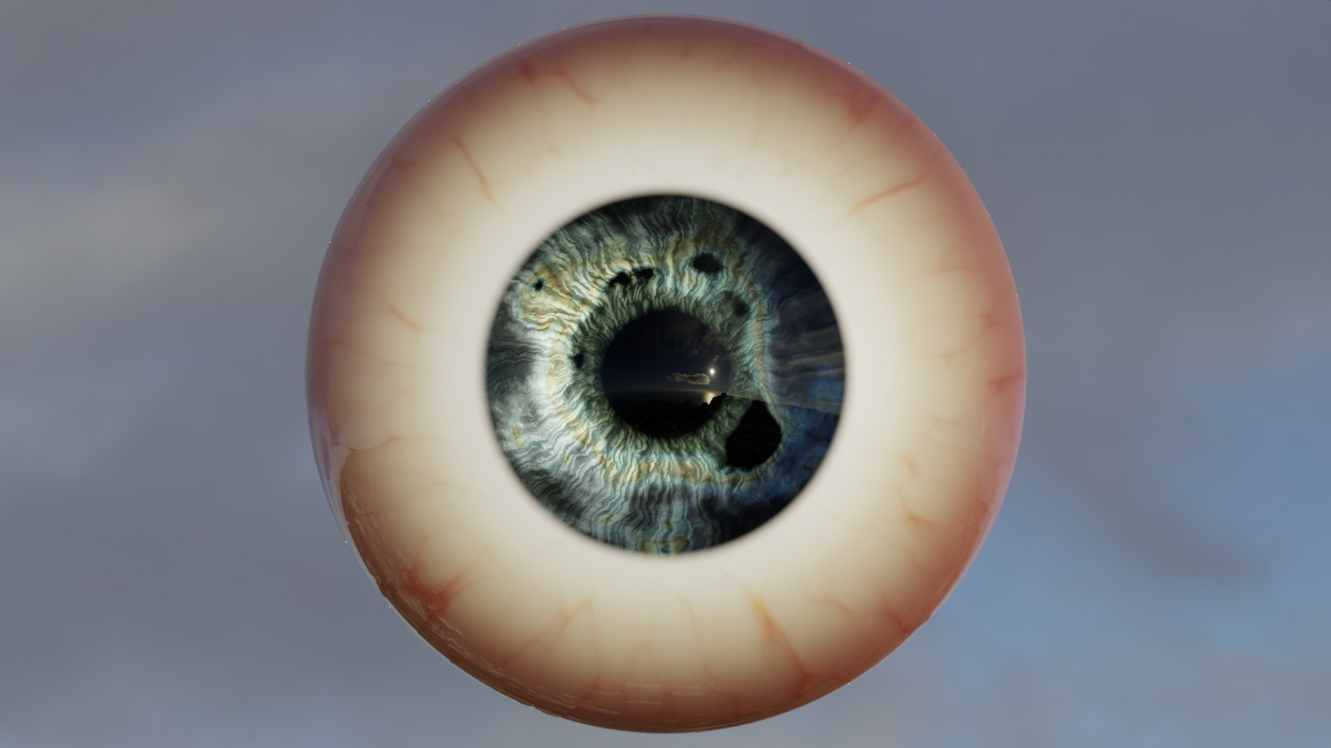 Procedural Eyeball 3D - TurboSquid 1819400