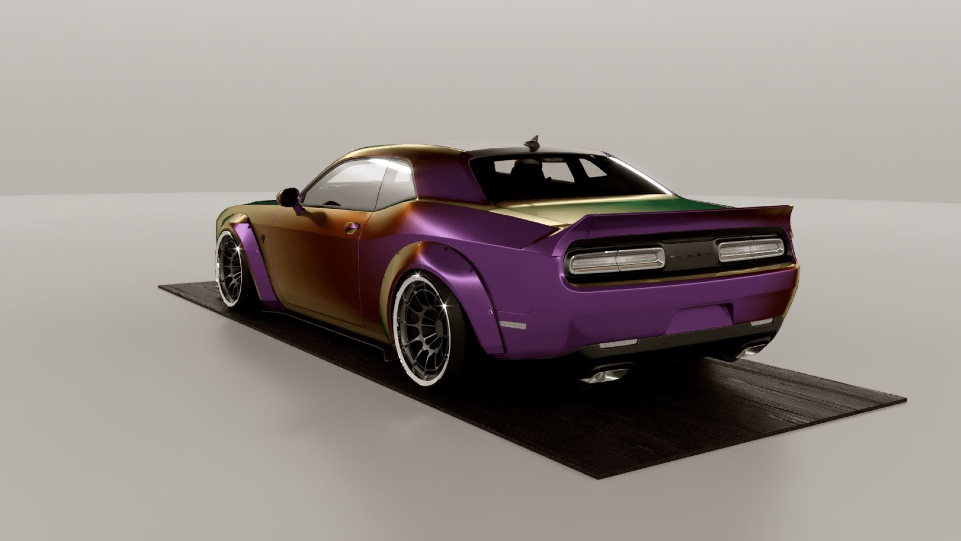3D DODGE CHALLENGER - TurboSquid 2179382