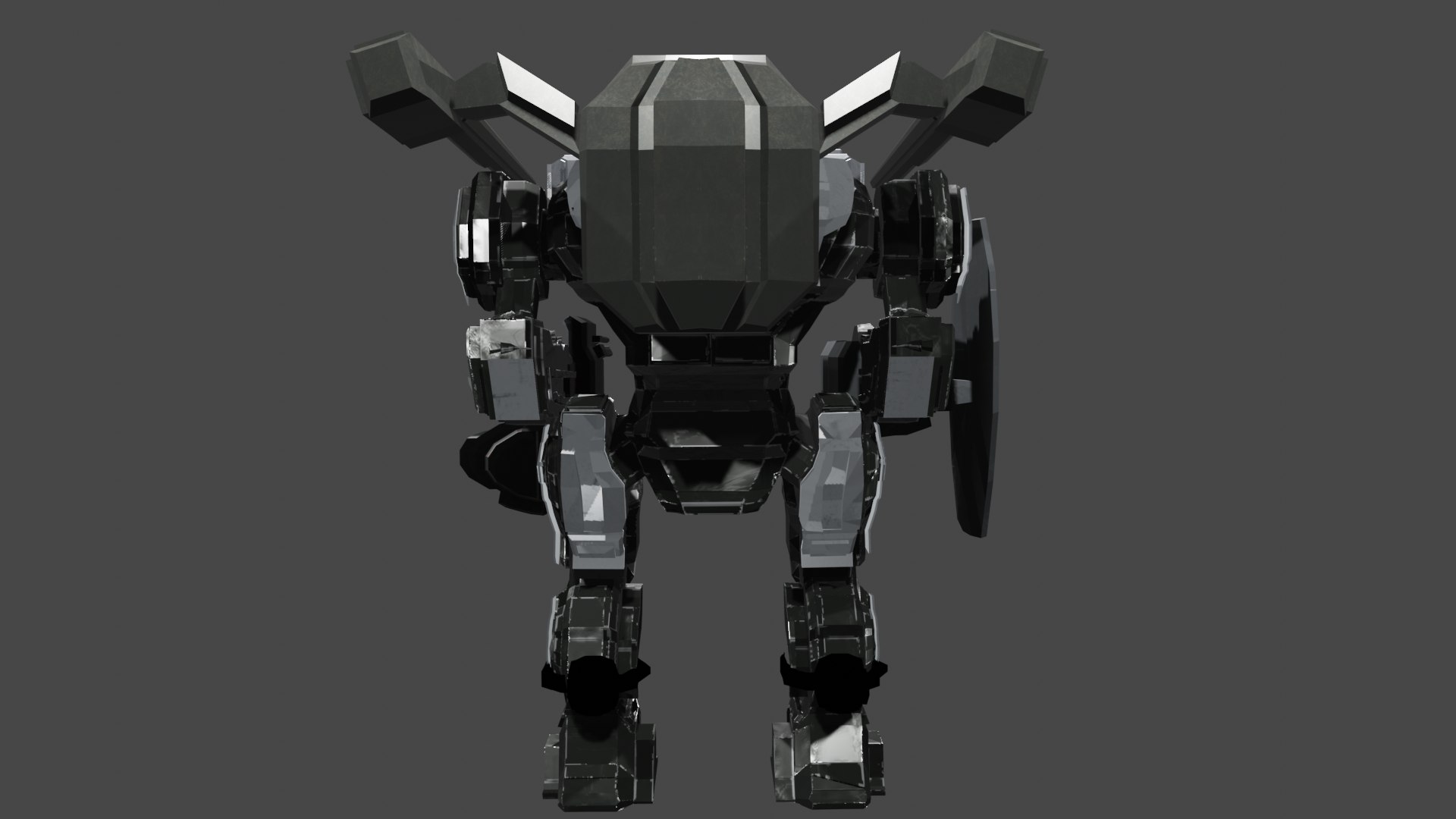 3D Armed Mech model - TurboSquid 1857552