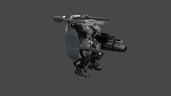 modelo 3d Meca armado - TurboSquid 1857552