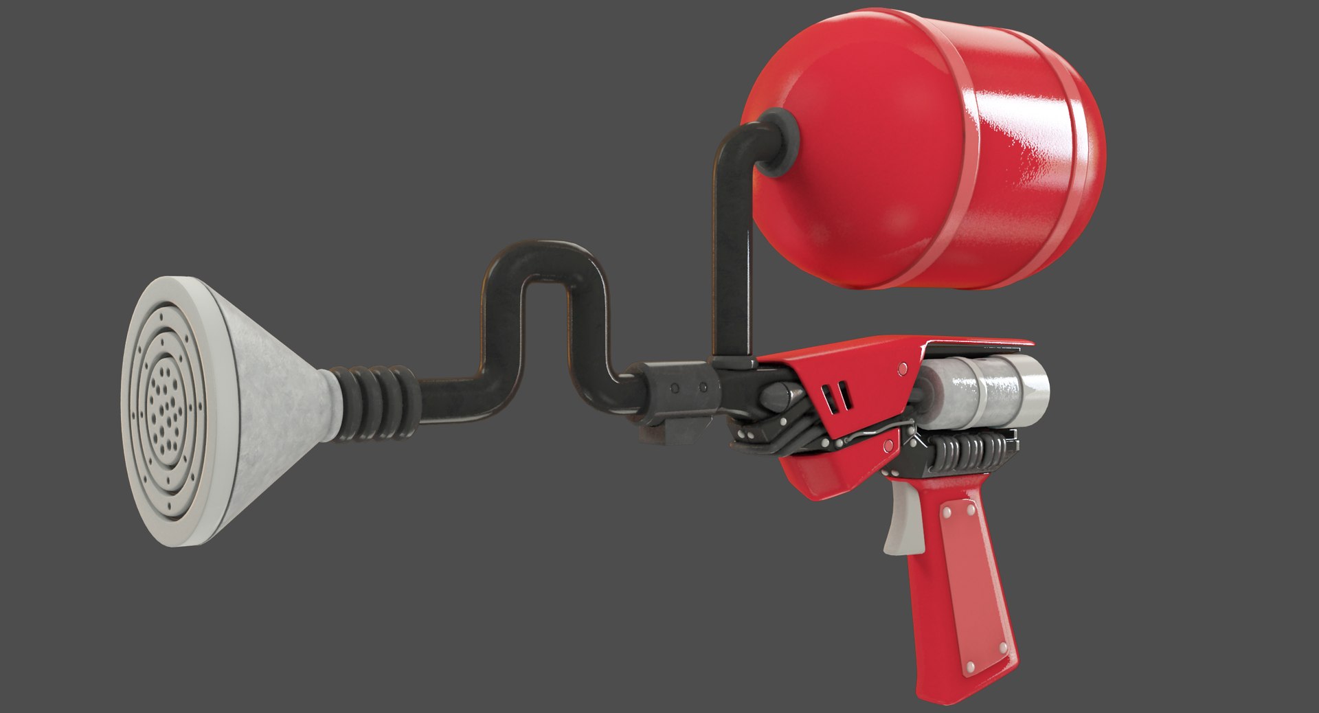 Science Fiction Gas Pistol 3D - TurboSquid 1169573