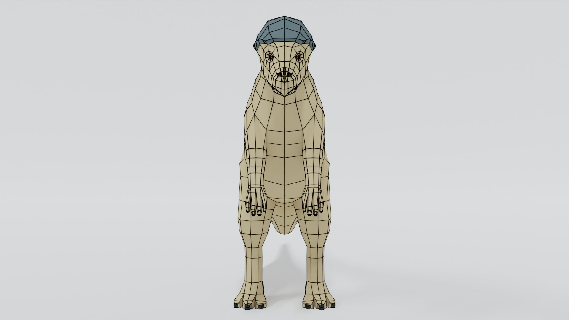 Low Poly Cartoon Pachycephalosaurus Dinosaur 3D Model - TurboSquid 1782692