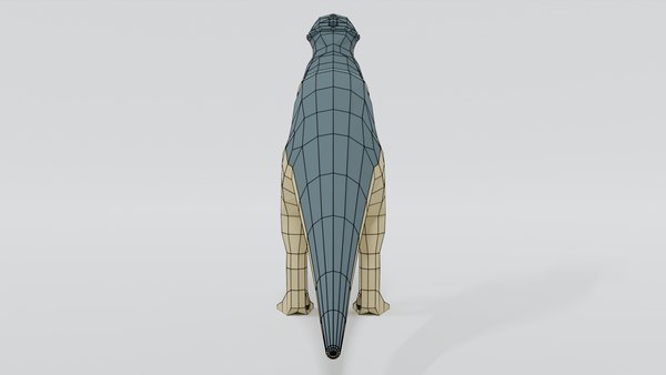modelo 3d Dinosaurio Pachycephalosaurus de dibujos animados de Low Poly ...