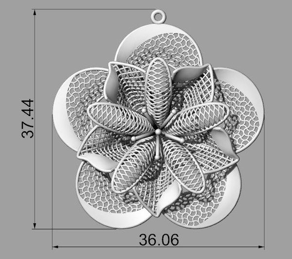 3d pendant