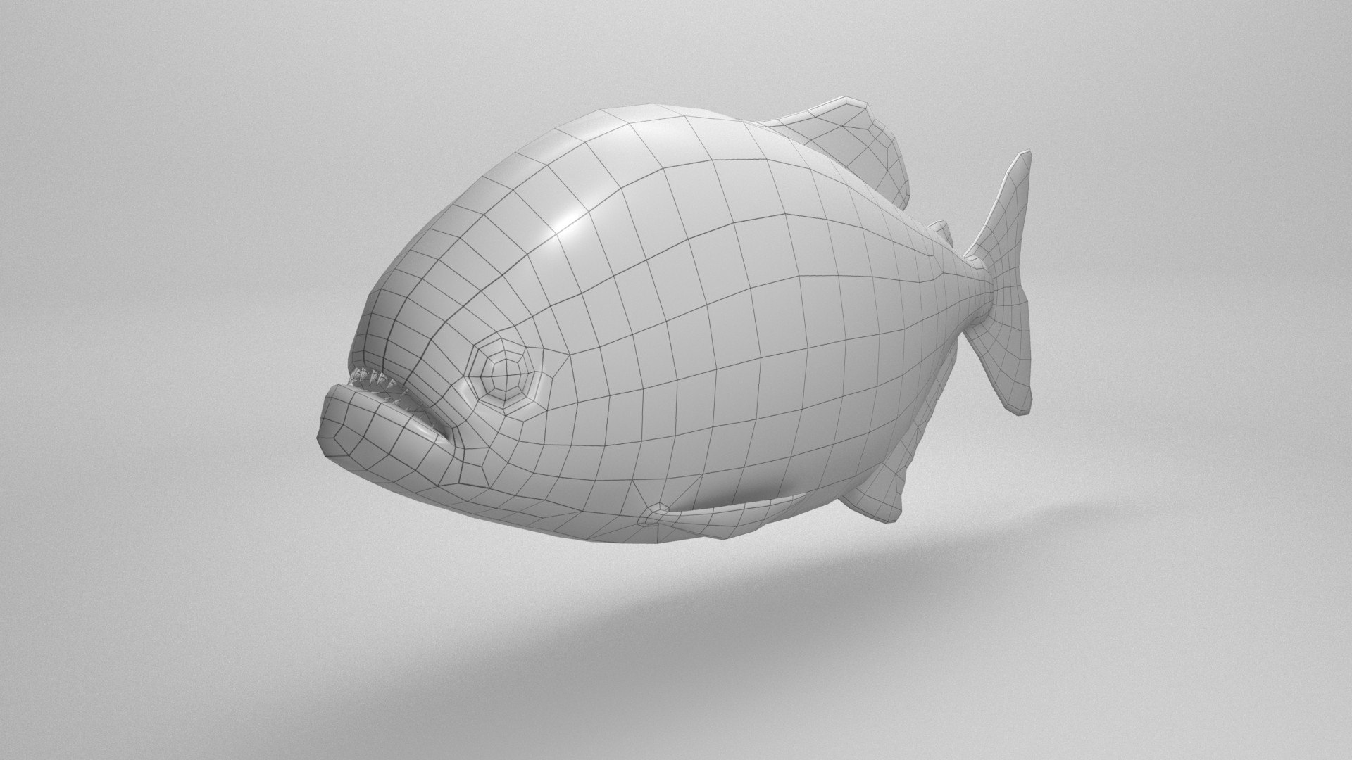Piranha 3D Model - TurboSquid 1923840
