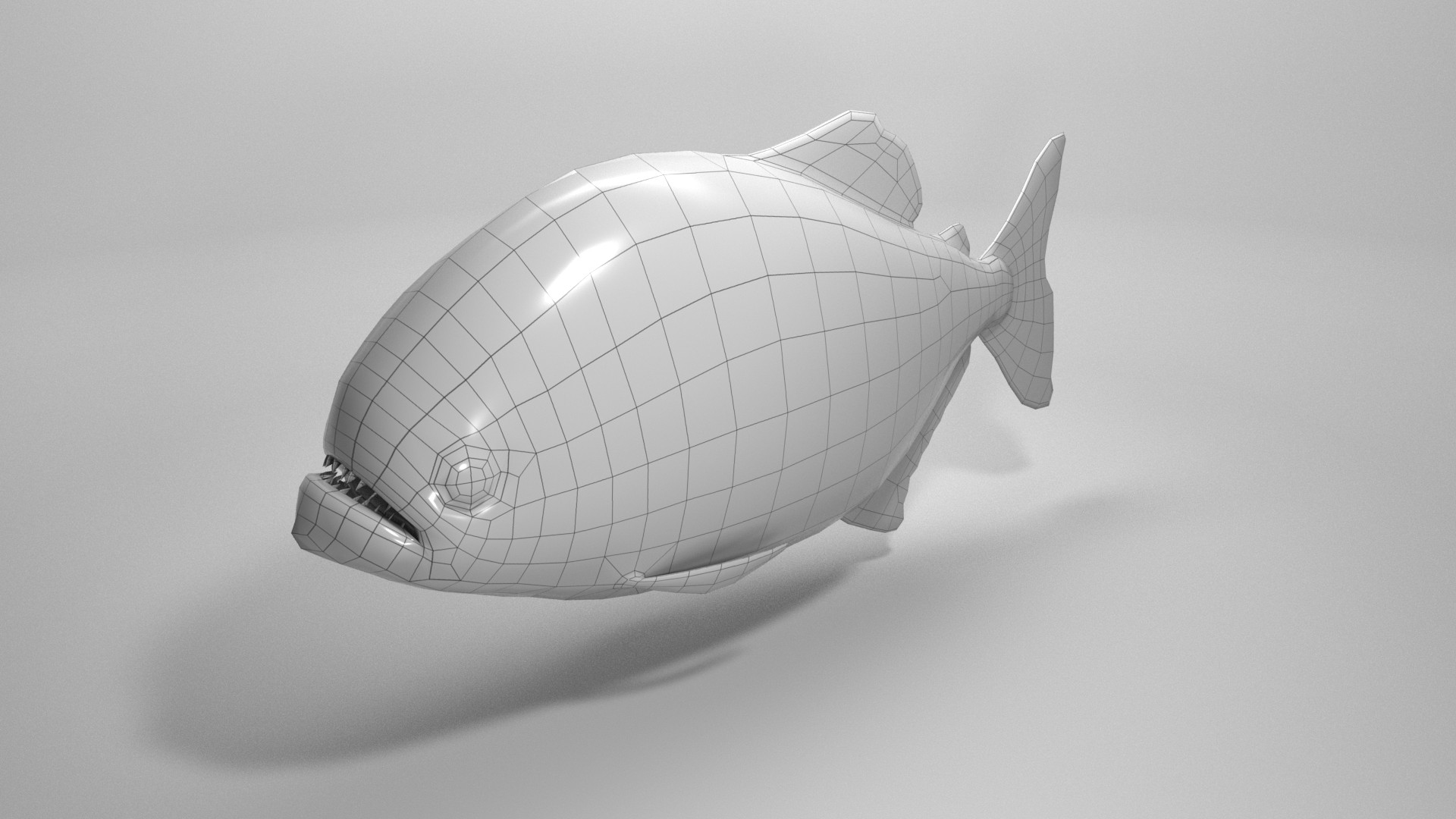 Piranha 3D Model - TurboSquid 1923840