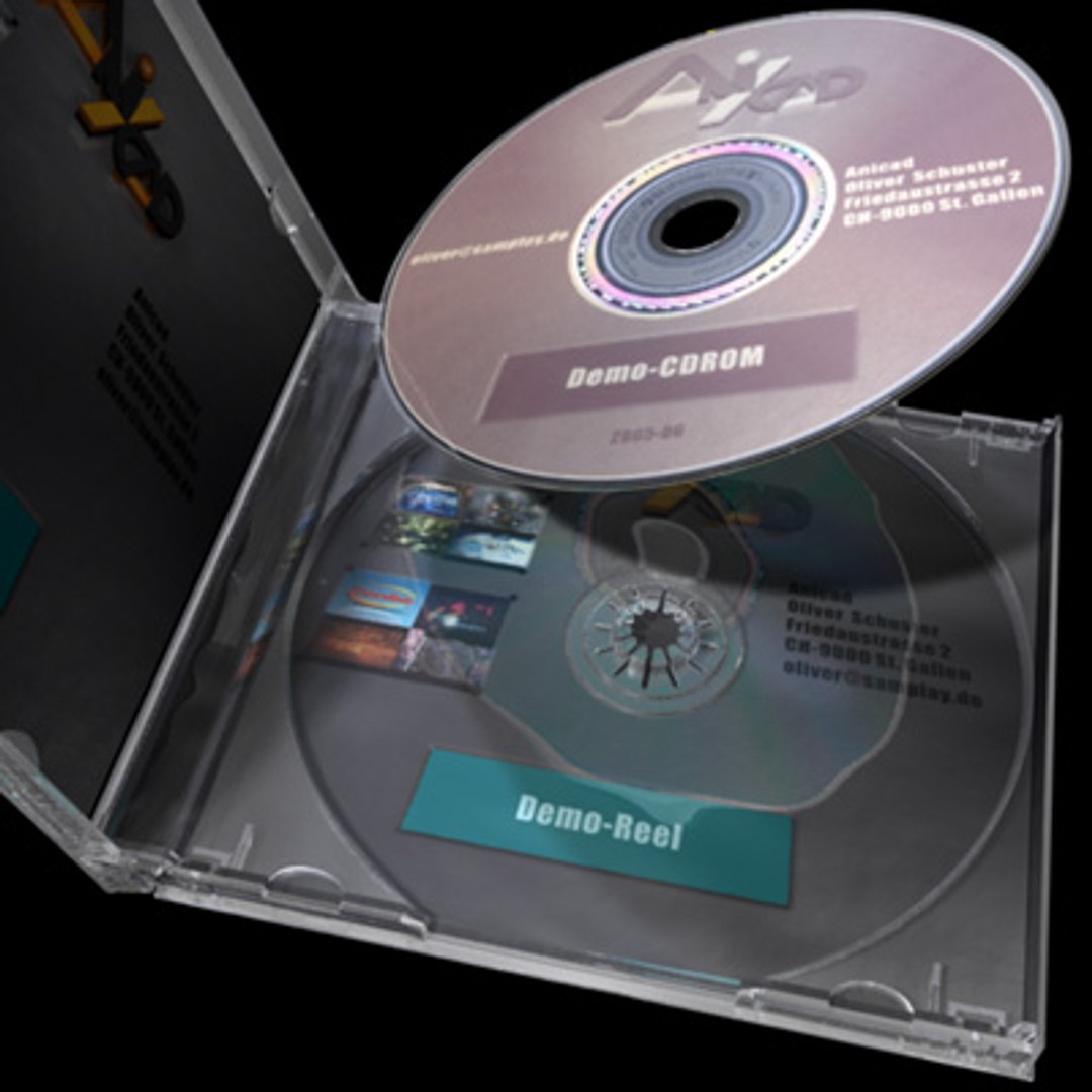 cd jewel 3d model