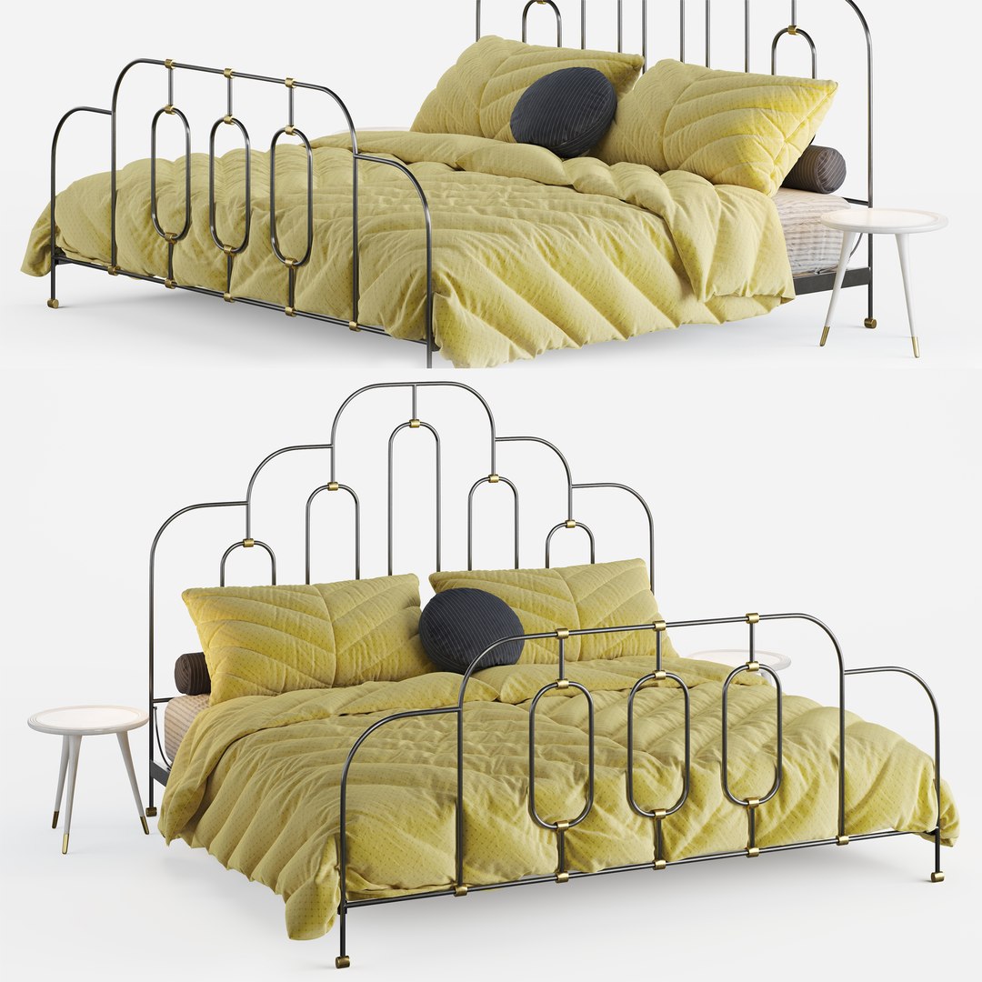 3D Bed03 - TurboSquid 1742710