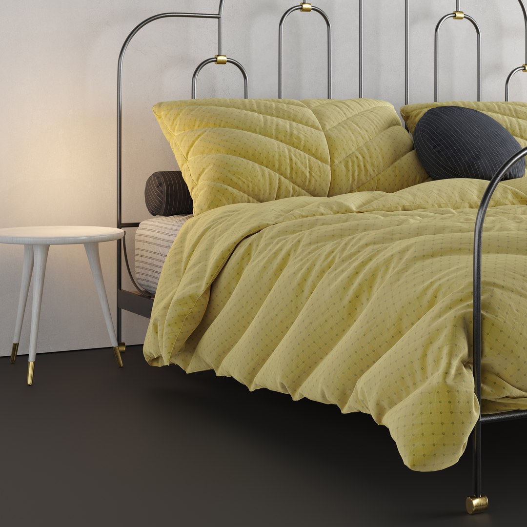 3D Bed03 - TurboSquid 1742710