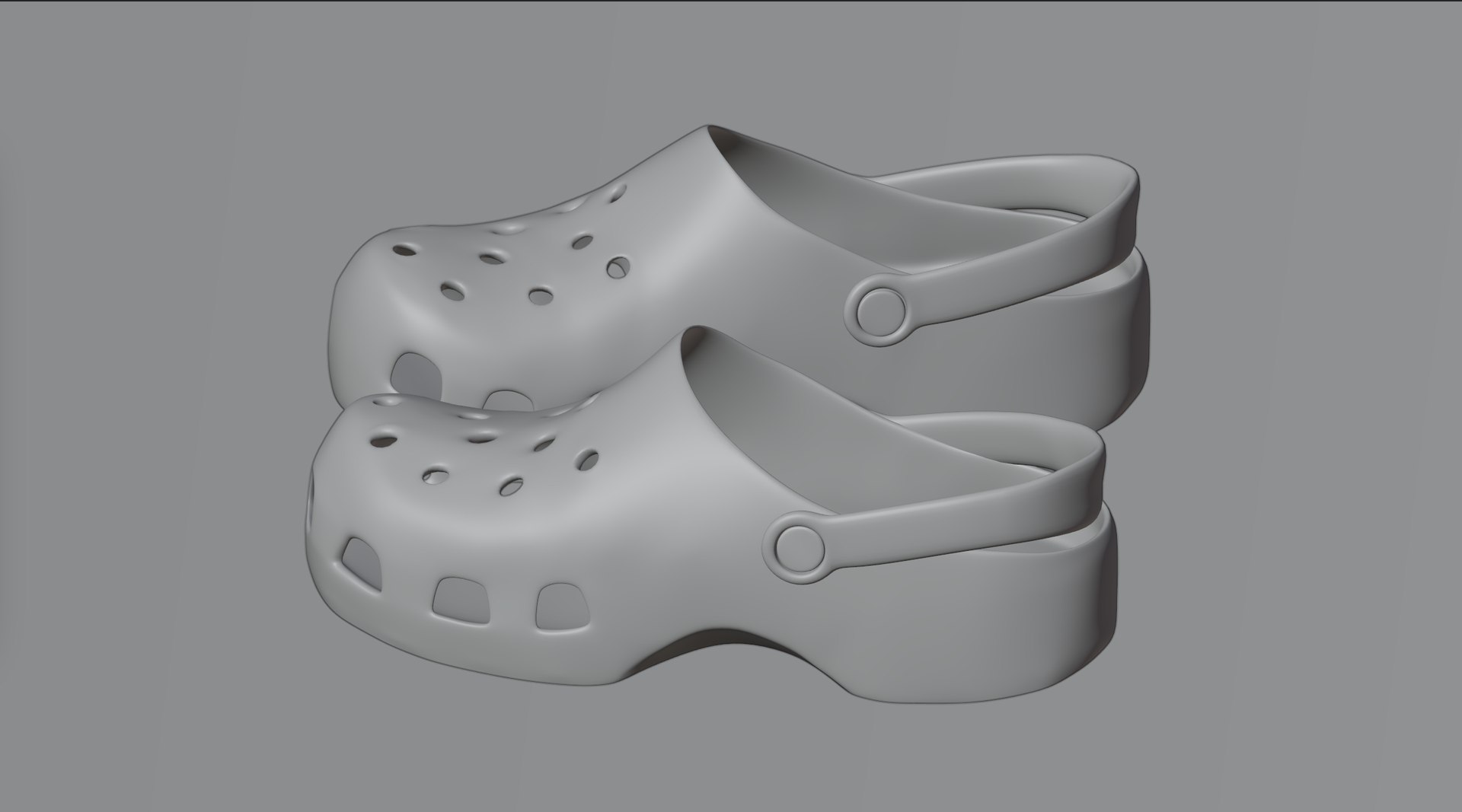 Crocs 3D Model - TurboSquid 1823265