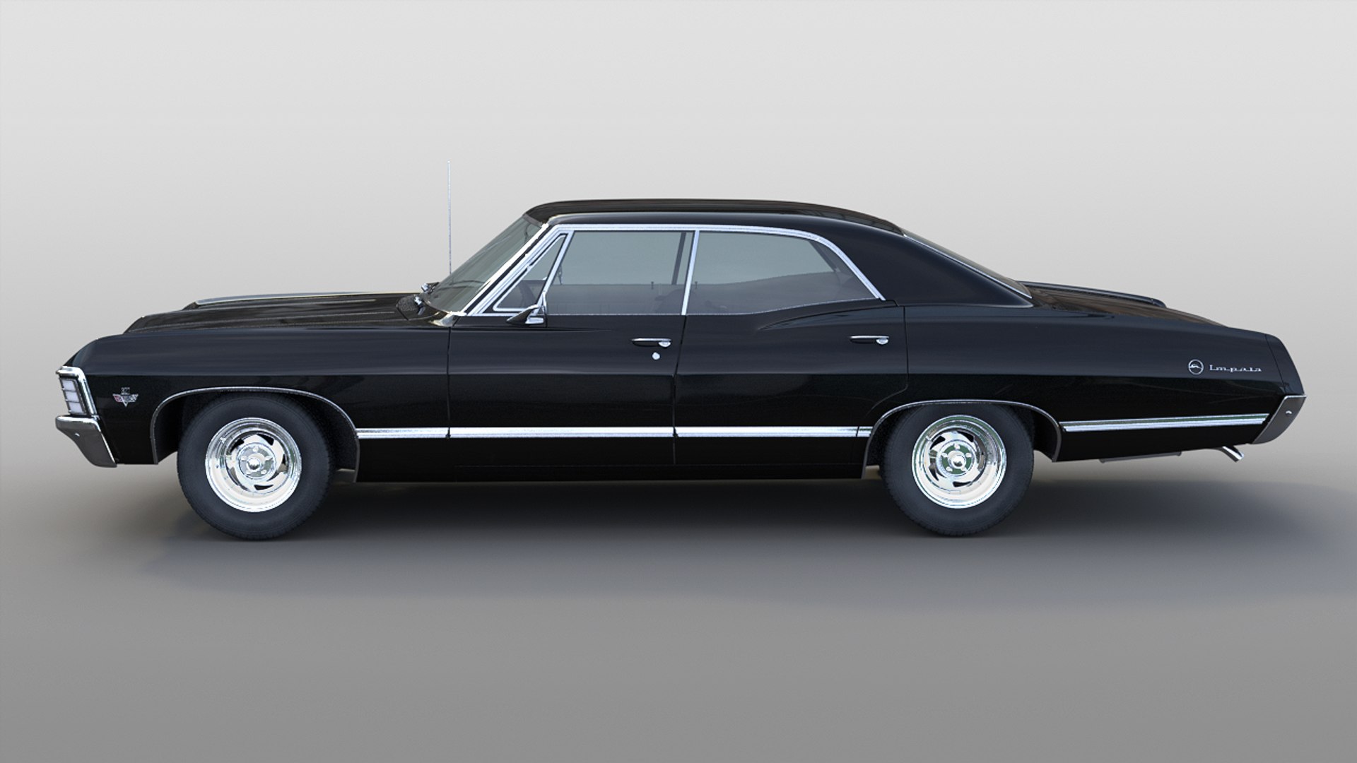 1967 Chevrolet Impala 3D Model - TurboSquid 1412370