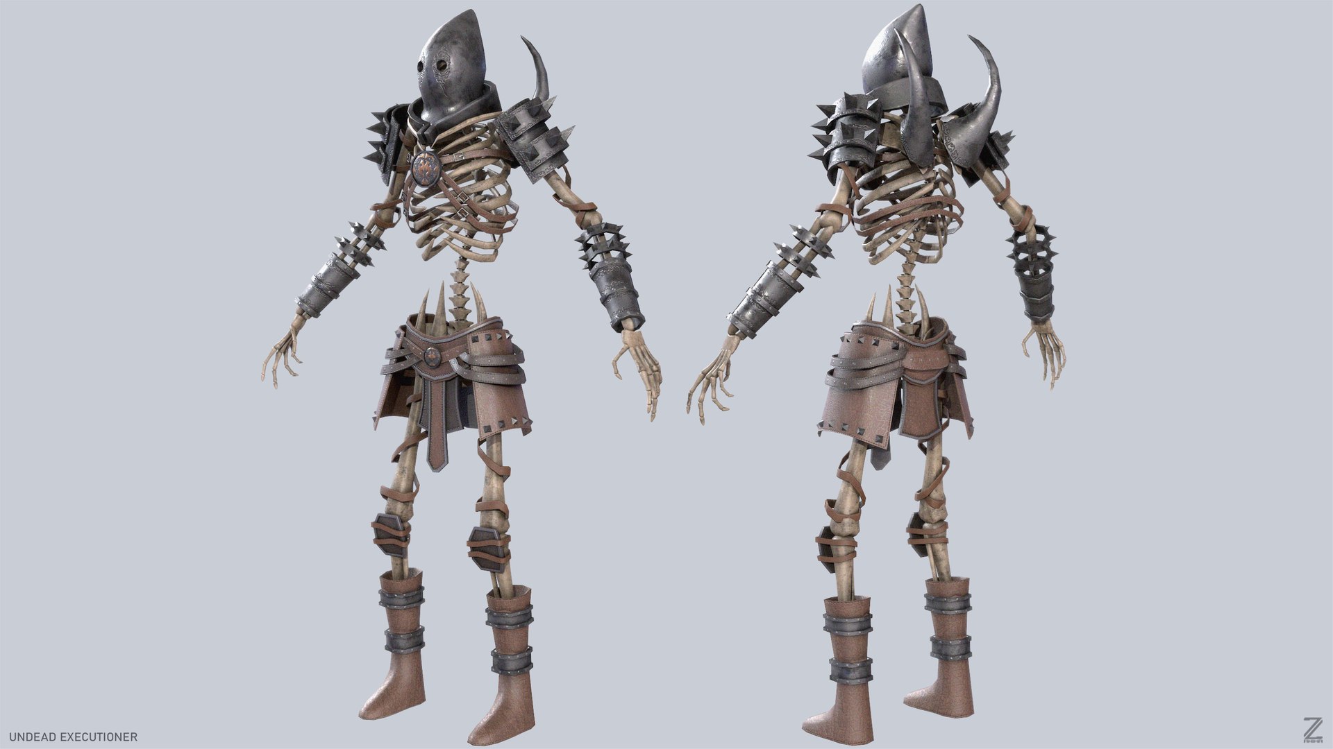 Undead Executioner Model - TurboSquid 2380968