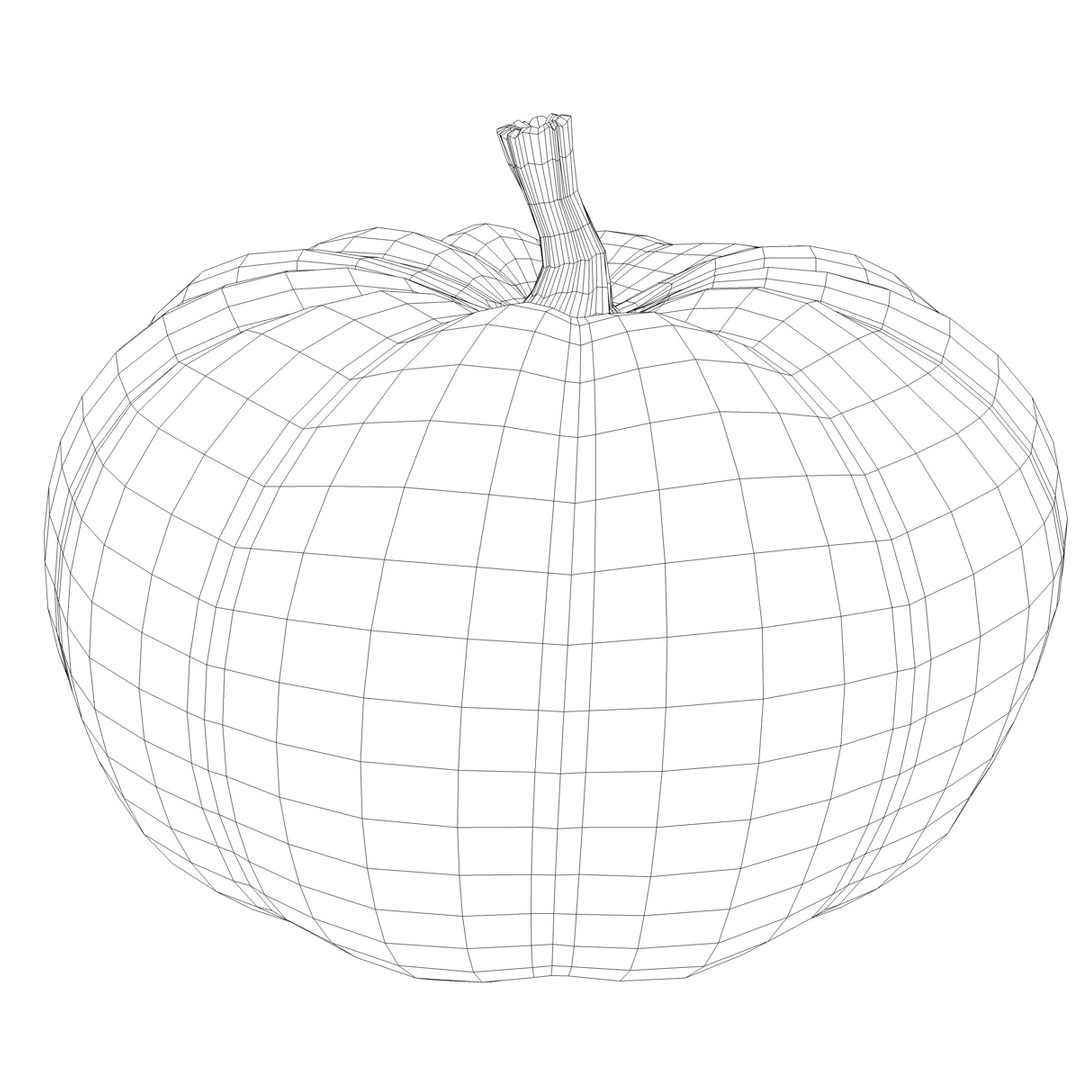 3d Pumpkin