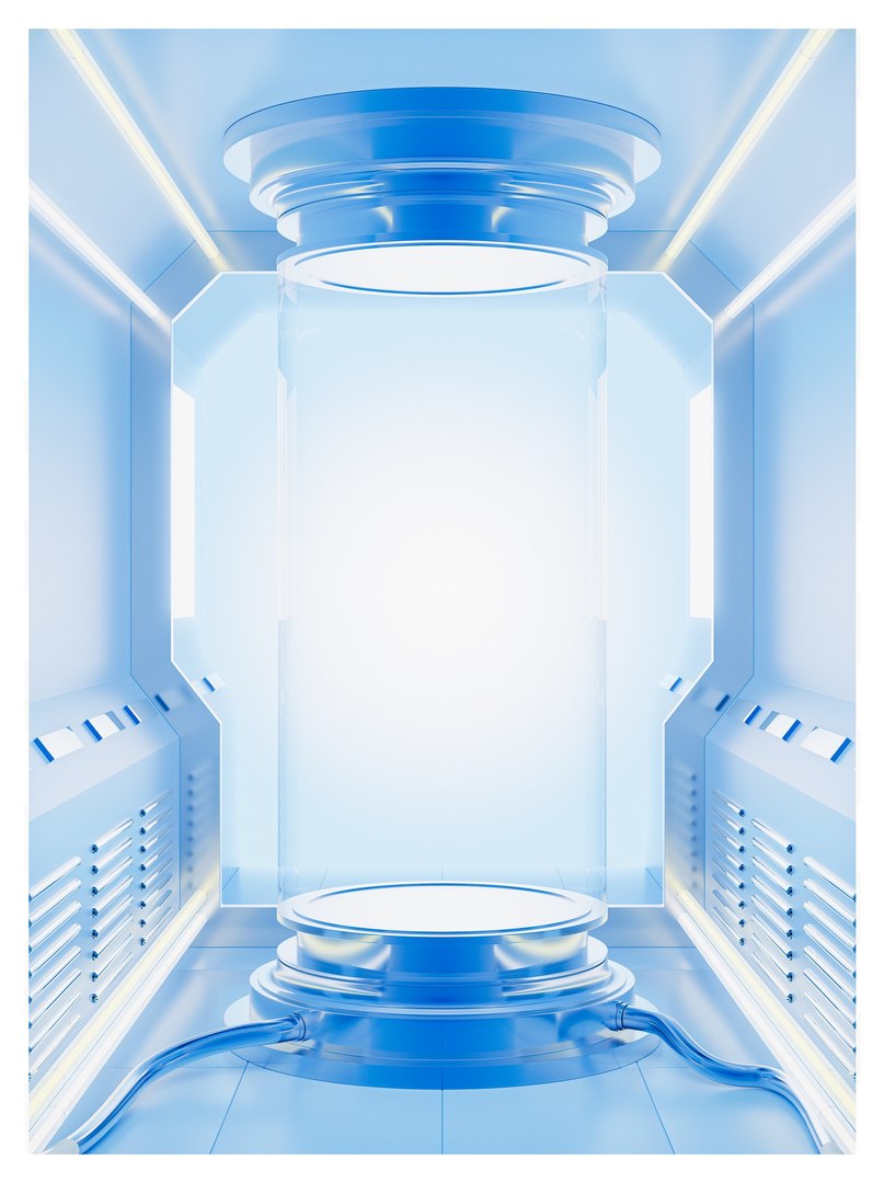 Tech Blue 3D Model - TurboSquid 2028892