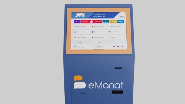 E Manat 3D - TurboSquid 2043201