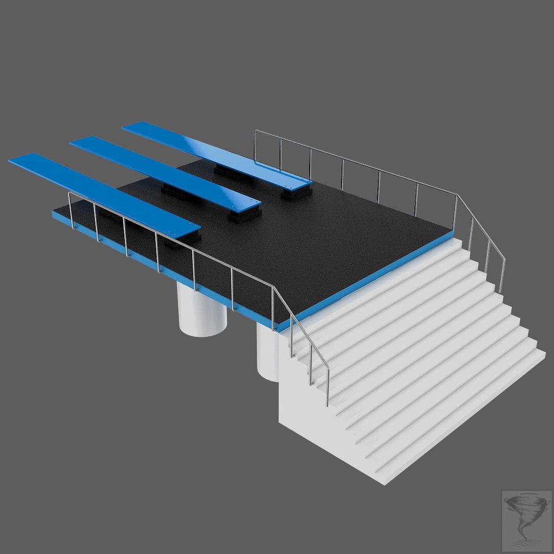 Maya Diving Tower Ramp