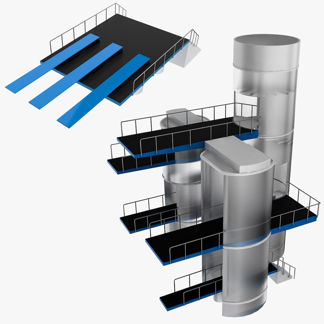 Maya Diving Tower Ramp