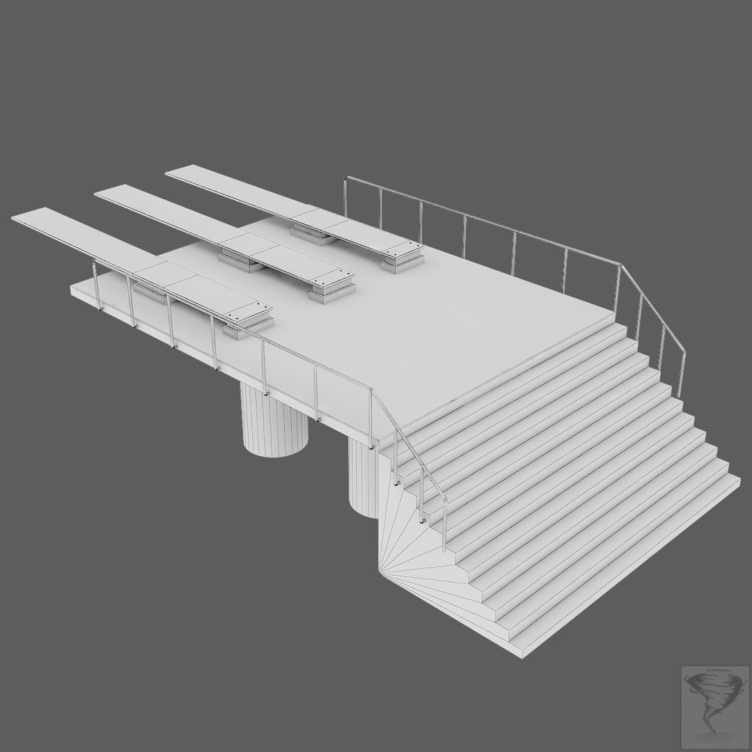 Maya Diving Tower Ramp