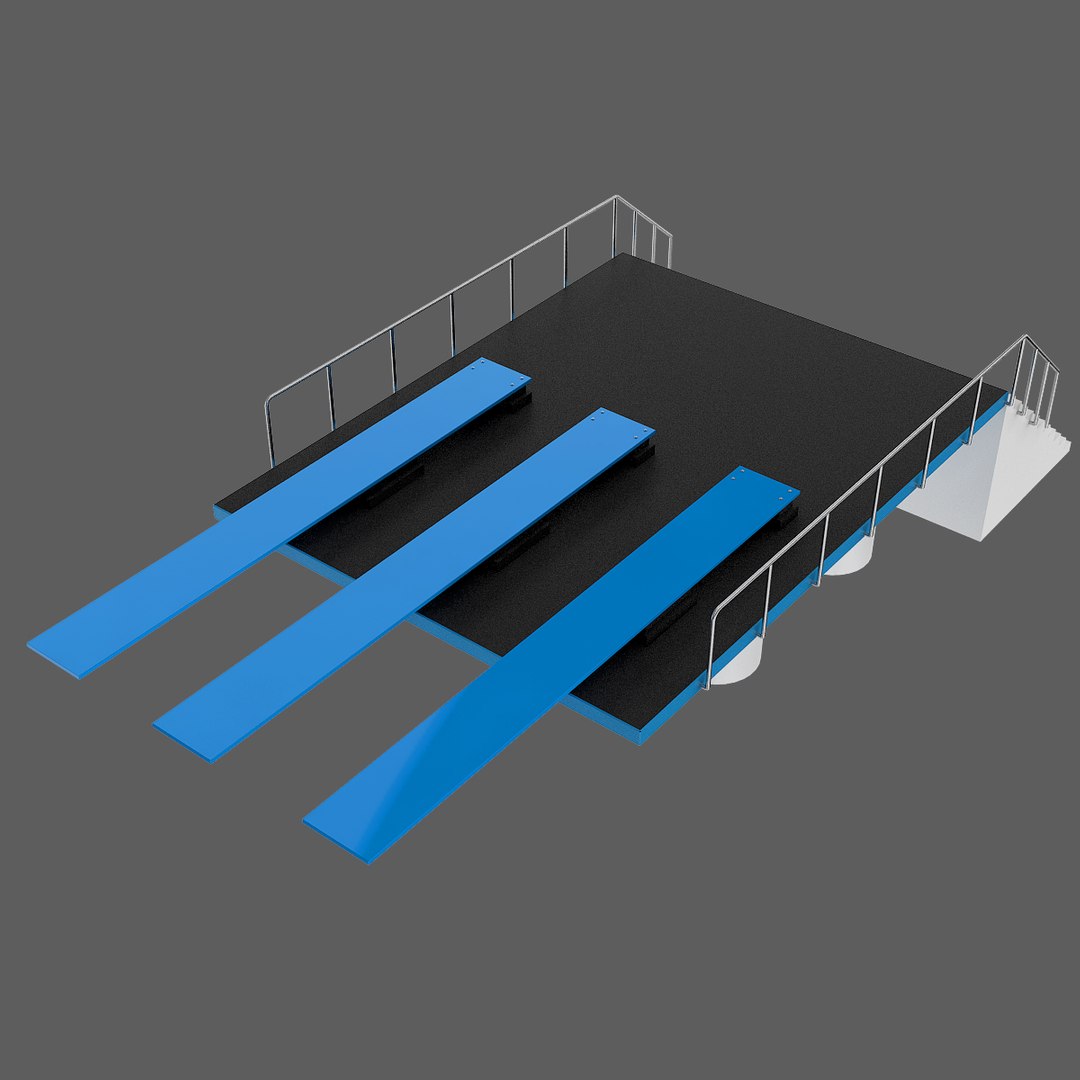 Maya Diving Tower Ramp