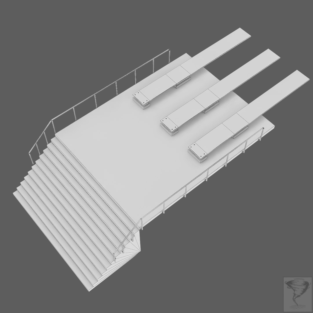 Maya Diving Tower Ramp