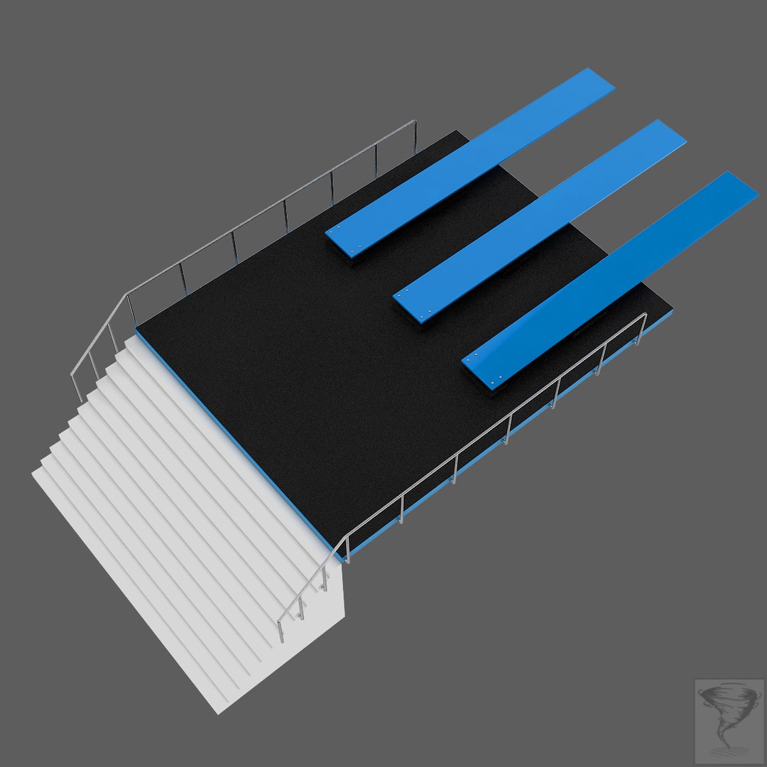 Maya Diving Tower Ramp