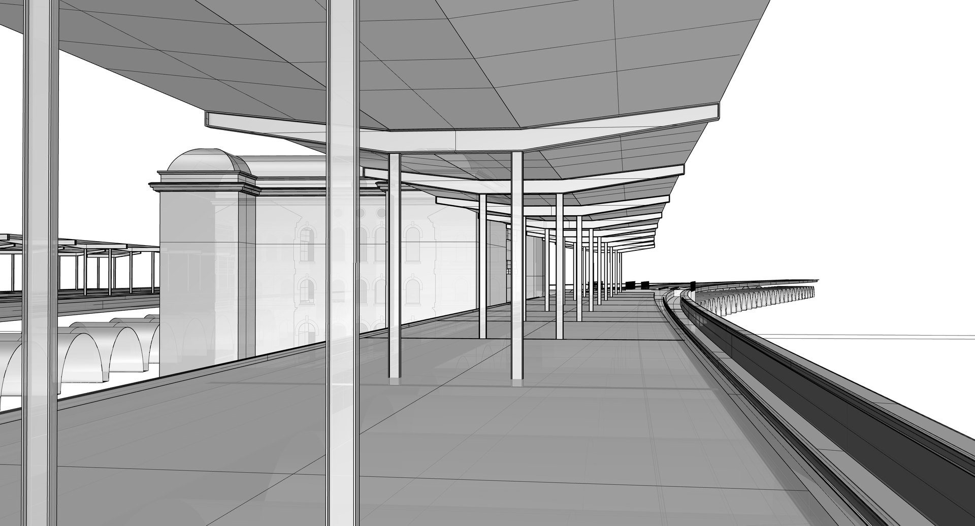 3D Peckham Rye Overground Station - TurboSquid 1985075