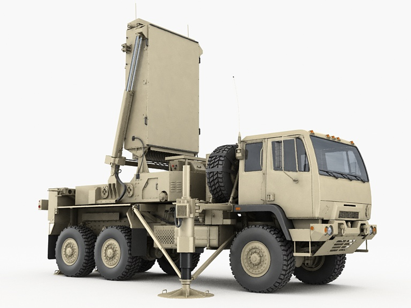 Tpq-53 Radar Lockheed Martin 3D Model - TurboSquid 1537649