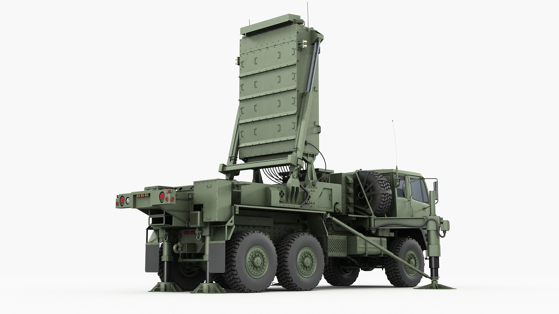 Tpq-53 radar lockheed martin 3D model - TurboSquid 1537649