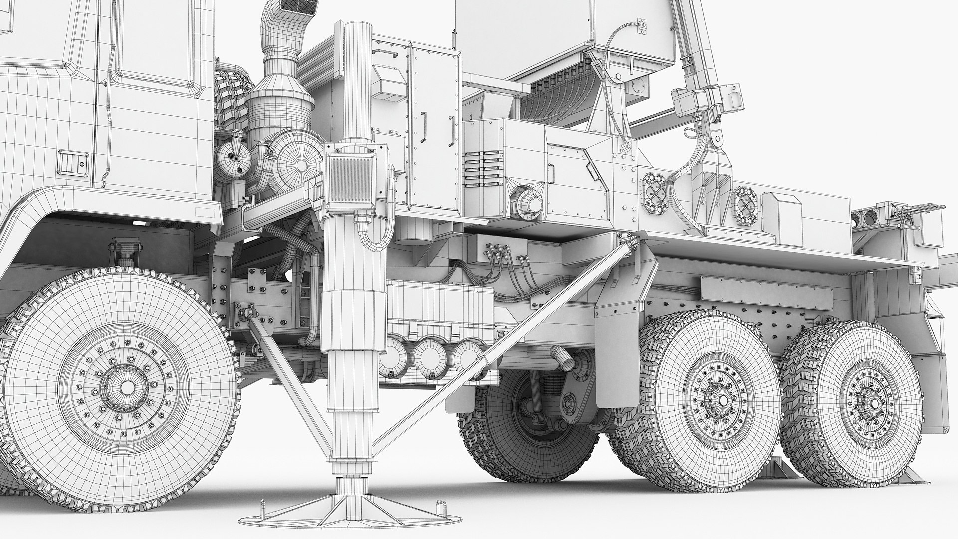 Tpq-53 radar lockheed martin 3D model - TurboSquid 1537649