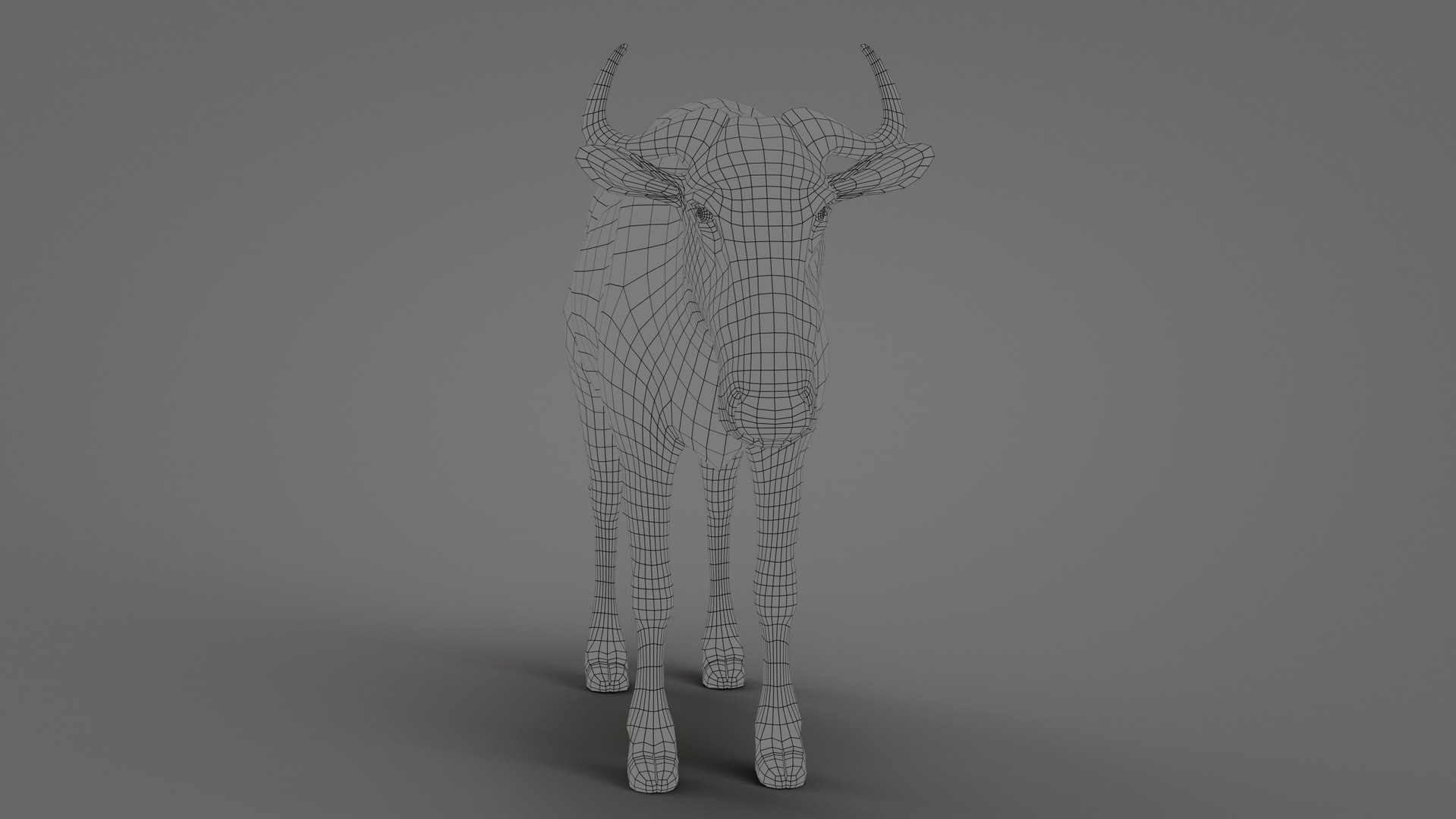 WILDEBEEST XGEN-CORE RIGGED 3D - TurboSquid 2257126