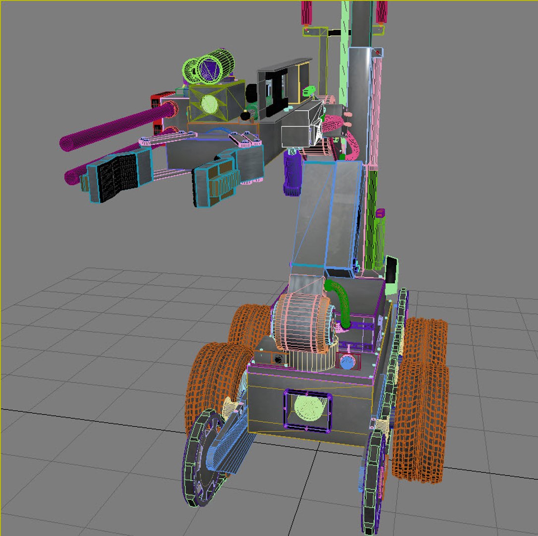 3d Bomb Squad Robot Model