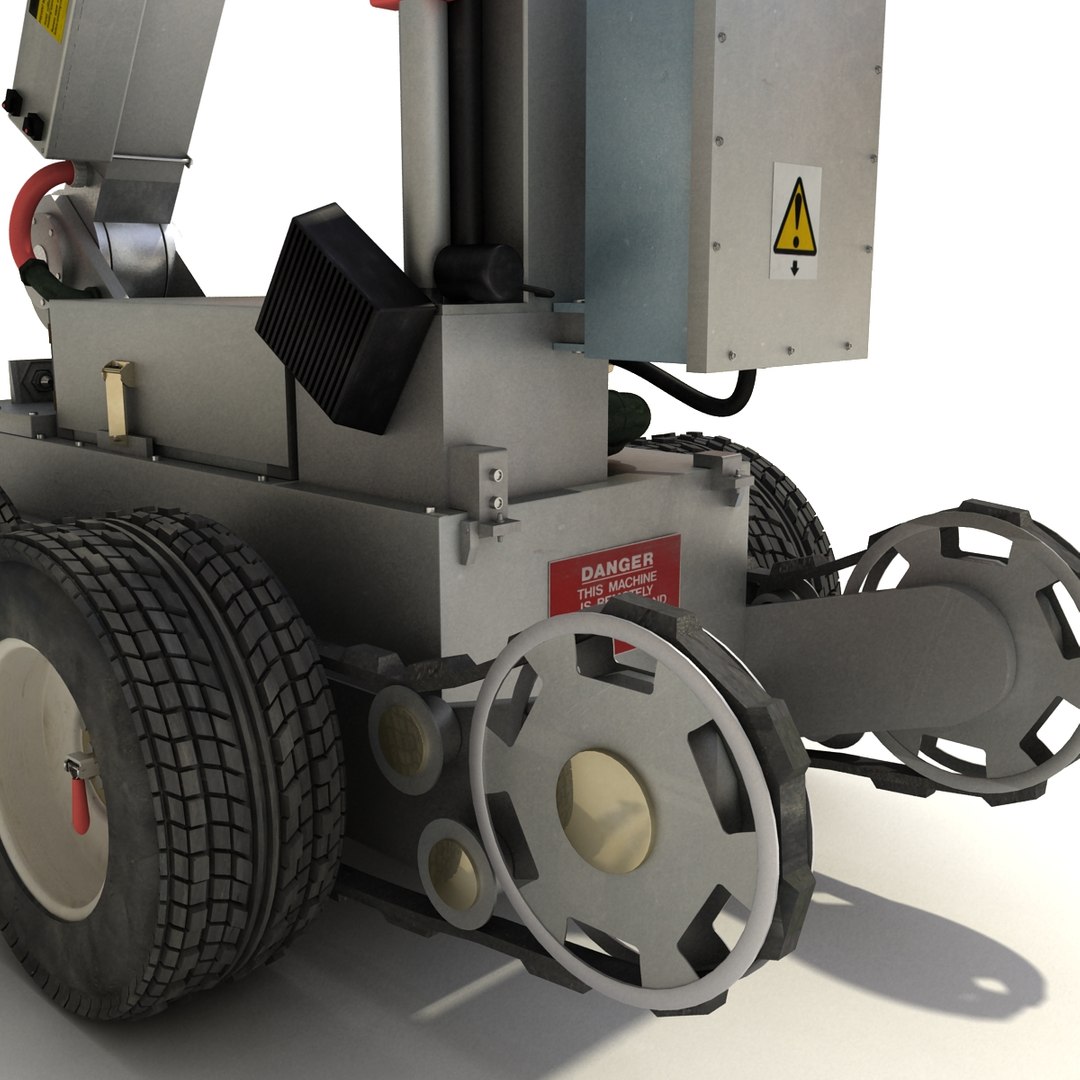 3d Bomb Squad Robot Model