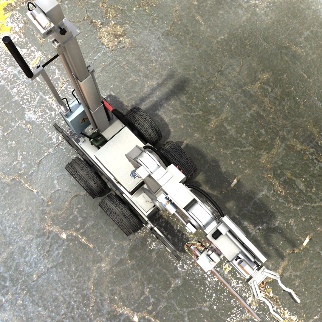 3d Bomb Squad Robot Model
