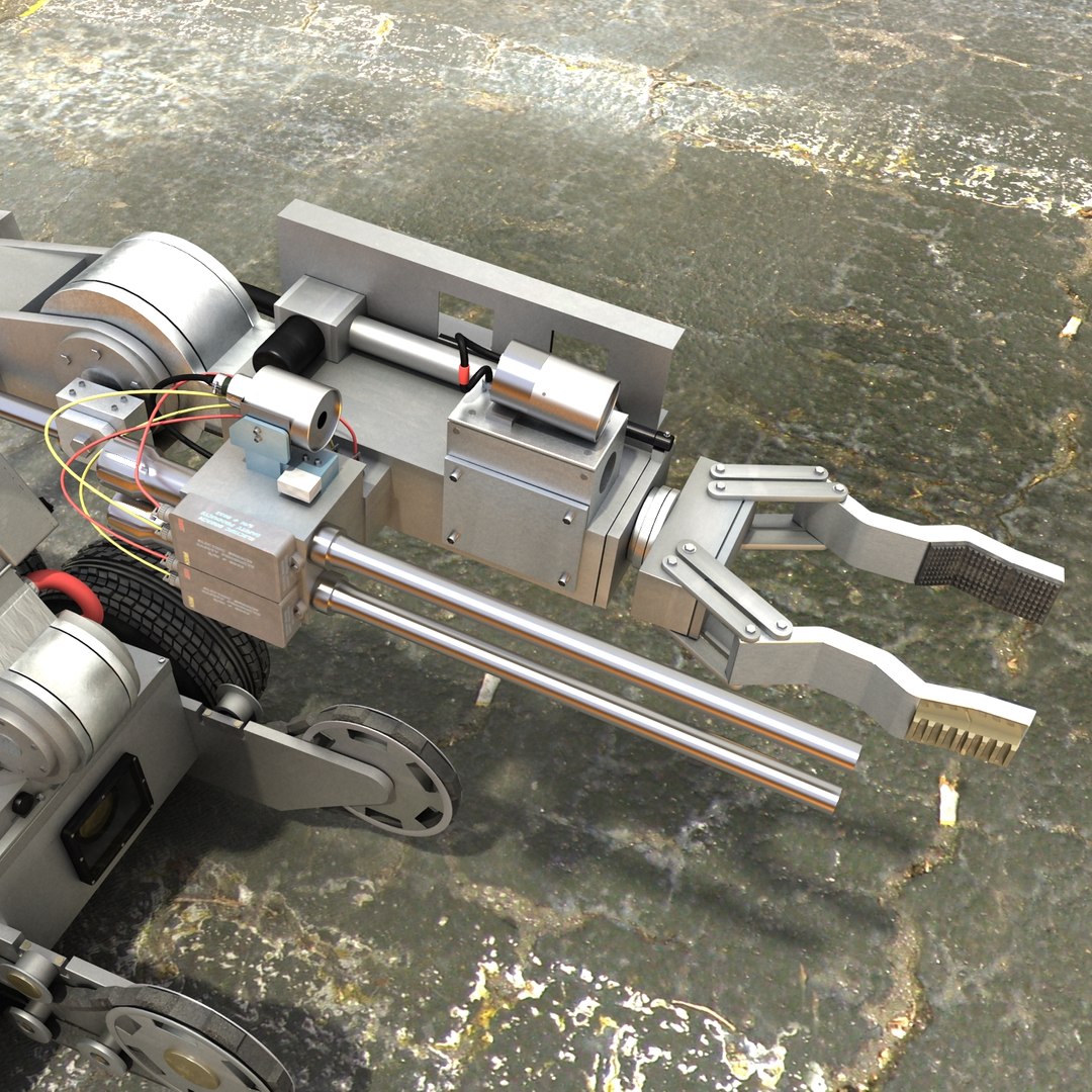 3d Bomb Squad Robot Model