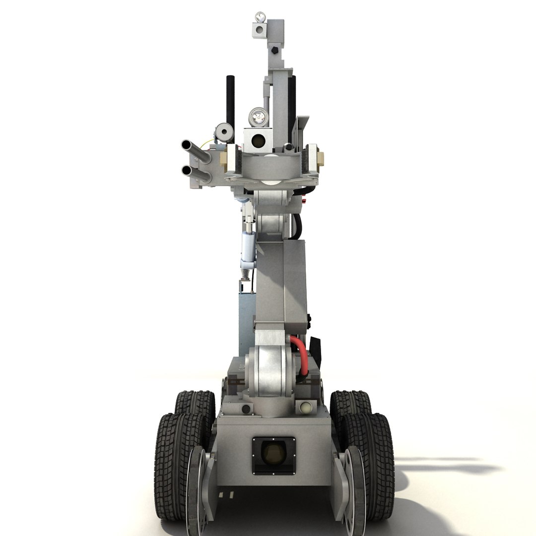 3d Bomb Squad Robot Model