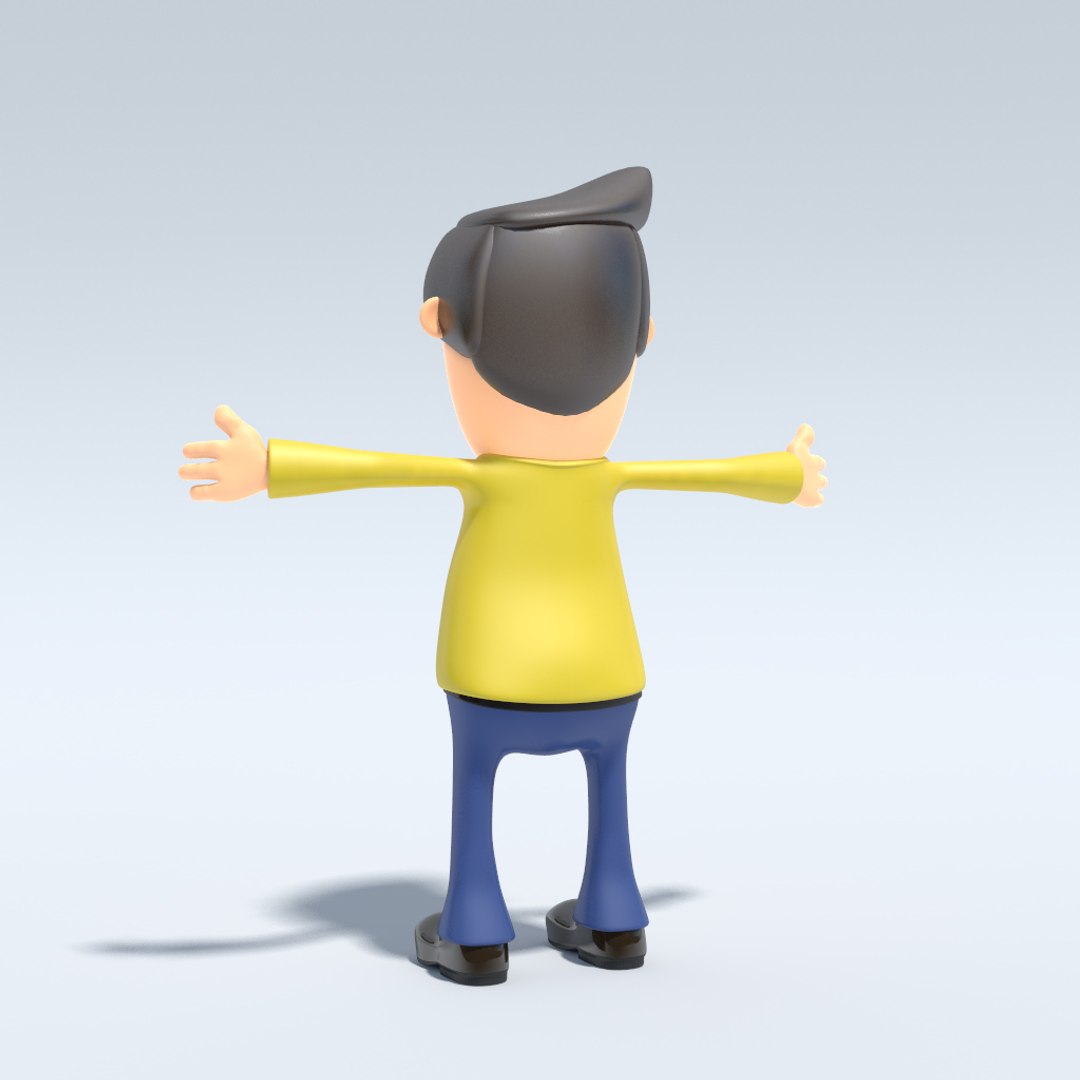 Character Office Guy Fbx