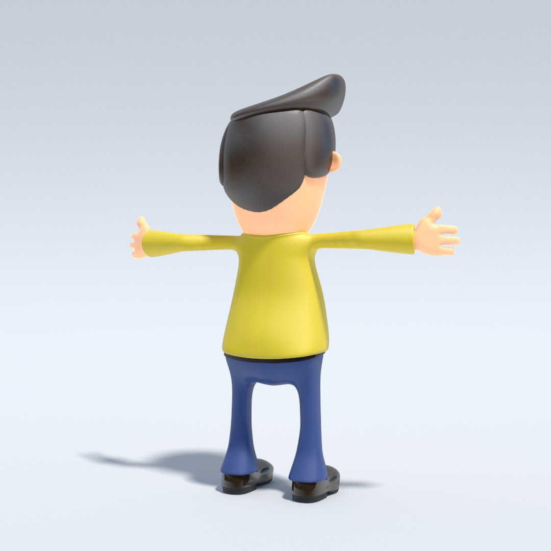 Character Office Guy Fbx